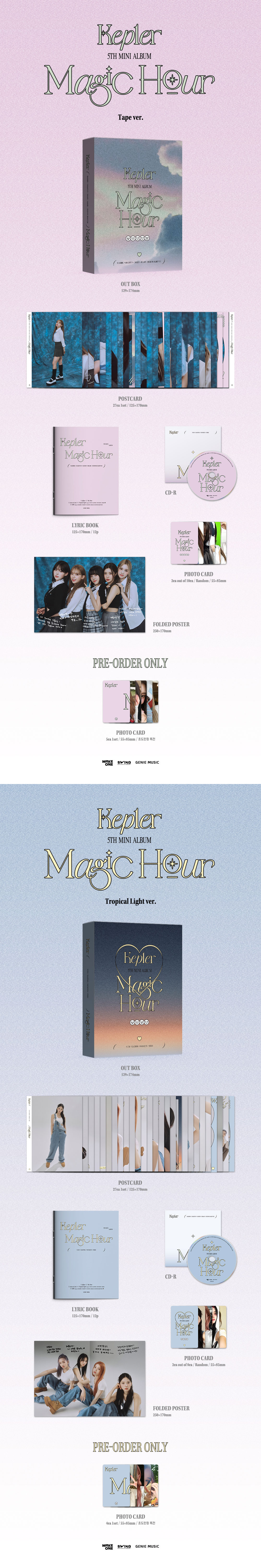 Kep1er - 5th Mini Album [Magic Hour] (Unit ver.) – KPOP Store in USA