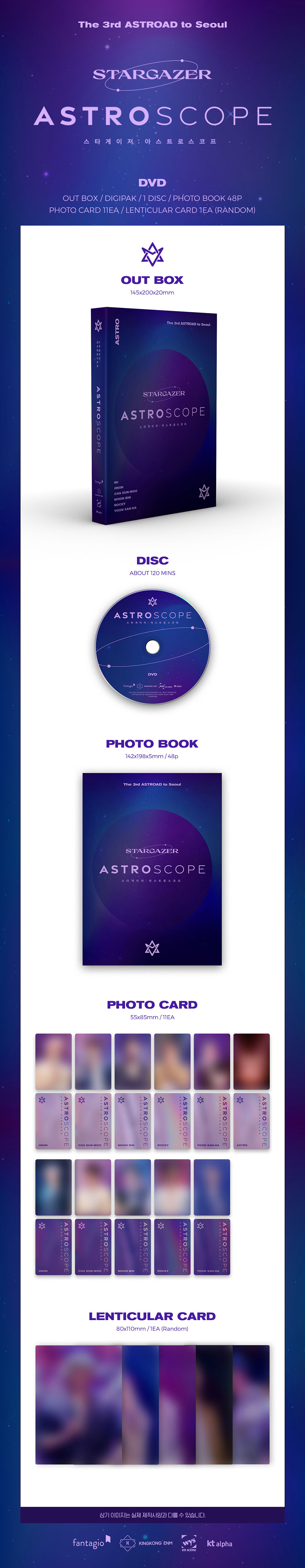 ASTRO - The 3rd ASTROAD to Seoul STARGAZER (DVD) – KPOP Store in USA
