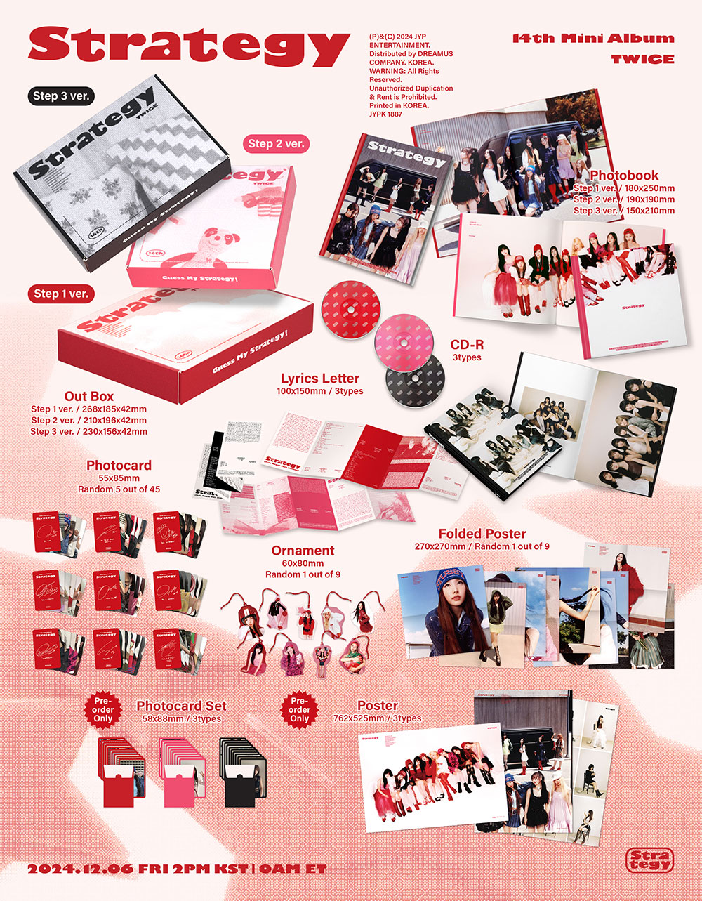 TWICE - 14th Mini 'STRATEGY' – KPOP Store in USA