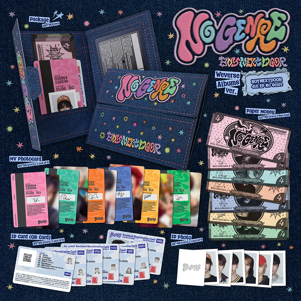 BOYNEXTDOOR - 4TH EP [NO GENRE] (WEVERSE ALBUMS VER.) – KPOP Store in USA