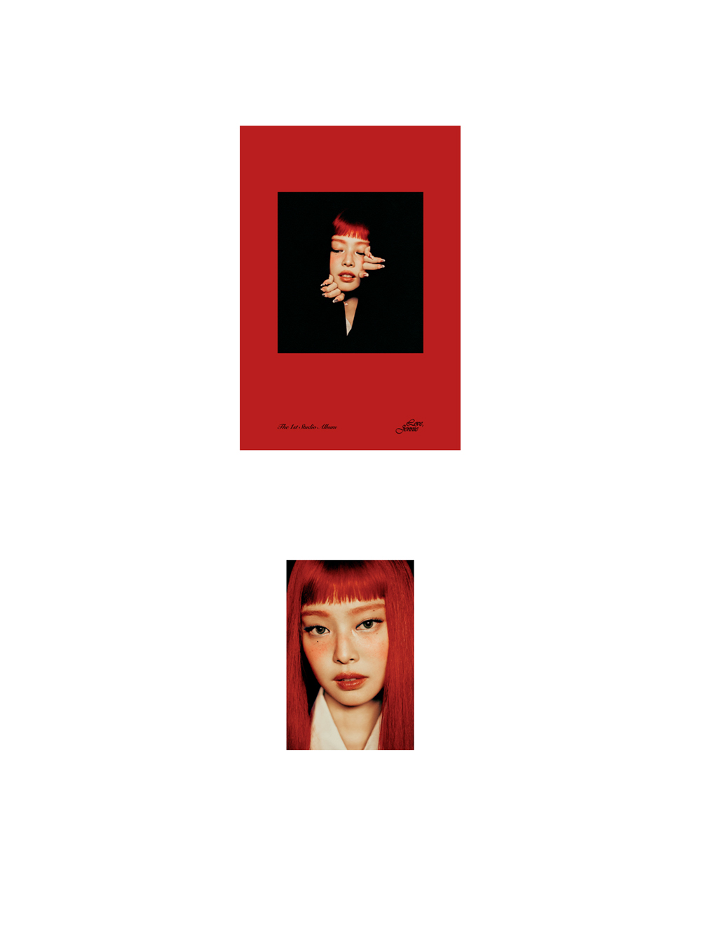 JENNIE + The 1st Studio Album [Ruby Vinyl] (LP) K-MONSTAR