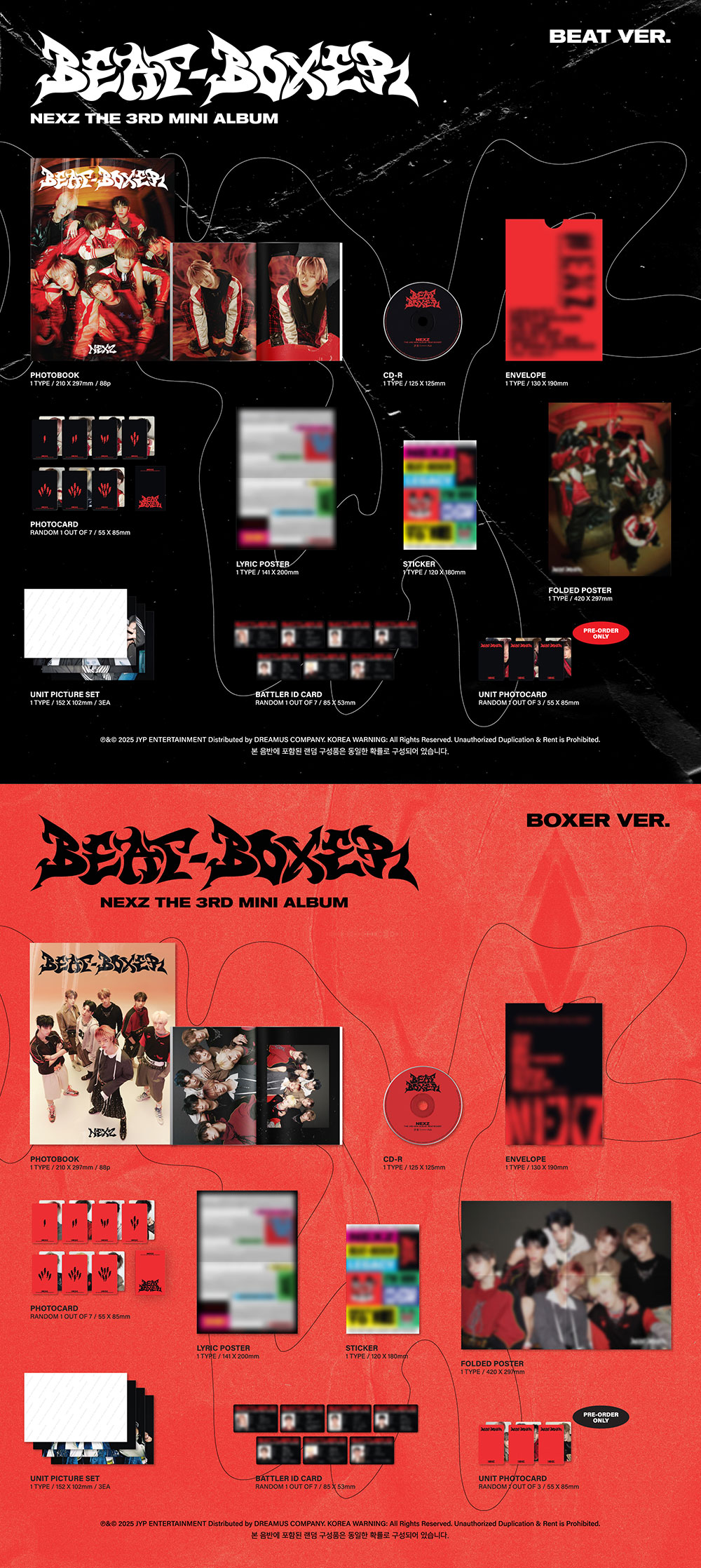 NEXZ- The 3rd Mini Album [Beat-Boxer] – Kpop Nation